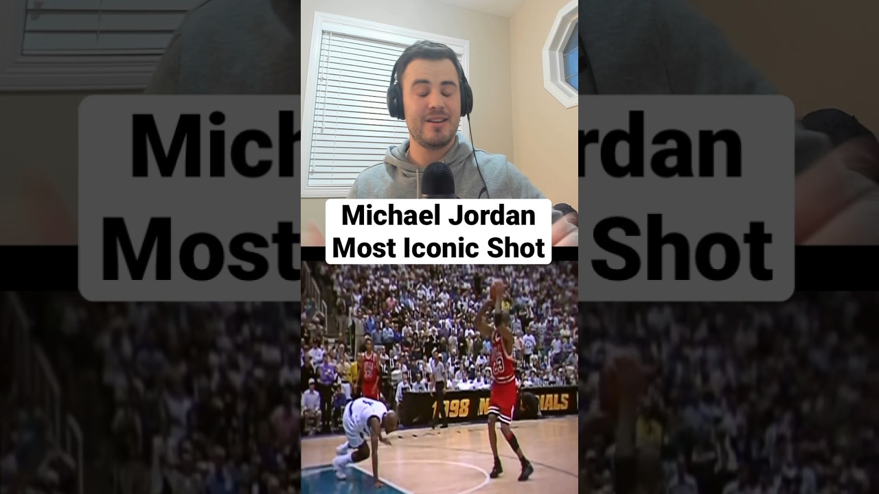 LEGEND!!! Michael Jordan | Most Iconic Shot in NBA History - YouTube