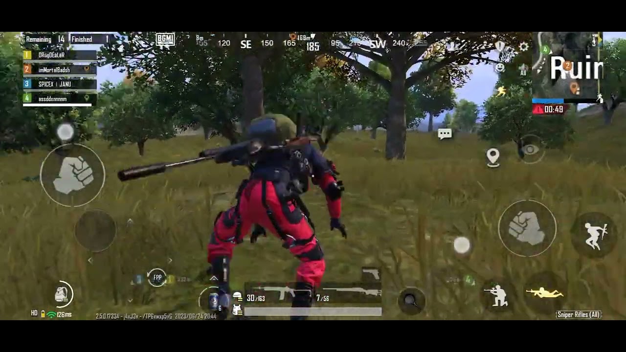 1 100 PUBG game real battle fight 🔥 Enemy back to back kills 🔥🔥 Follow ...