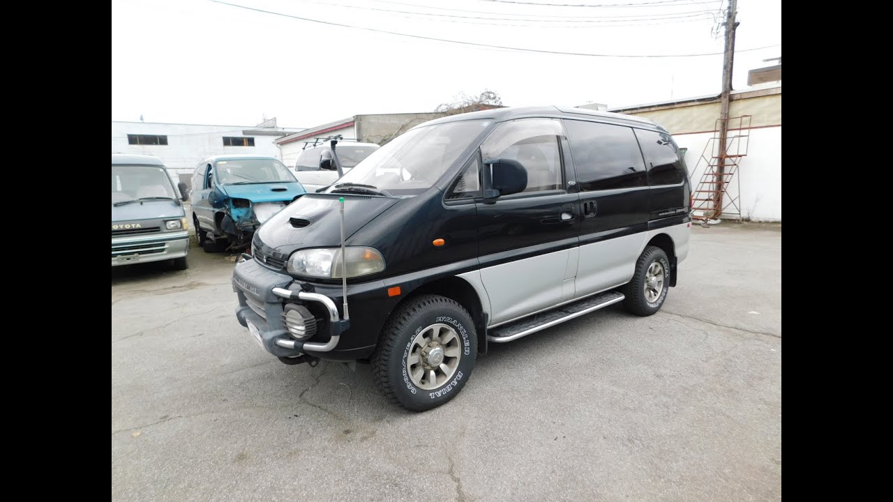 1995 Mitsubishi Delica L400 Super Exceed Diesel 4WD VAN 84 Miles (USA ...