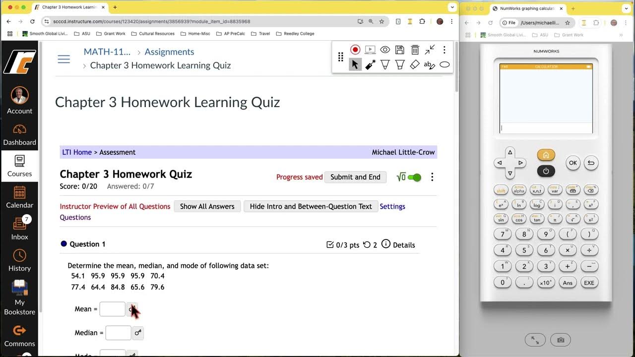Chapter 3 HW Quiz - YouTube