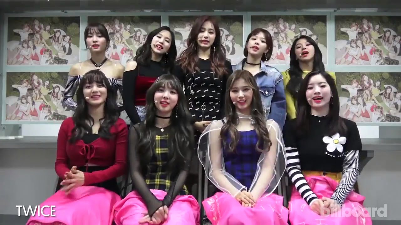 171031 TWICE Speaking English on their Comeback @ Billboard Interview ...
