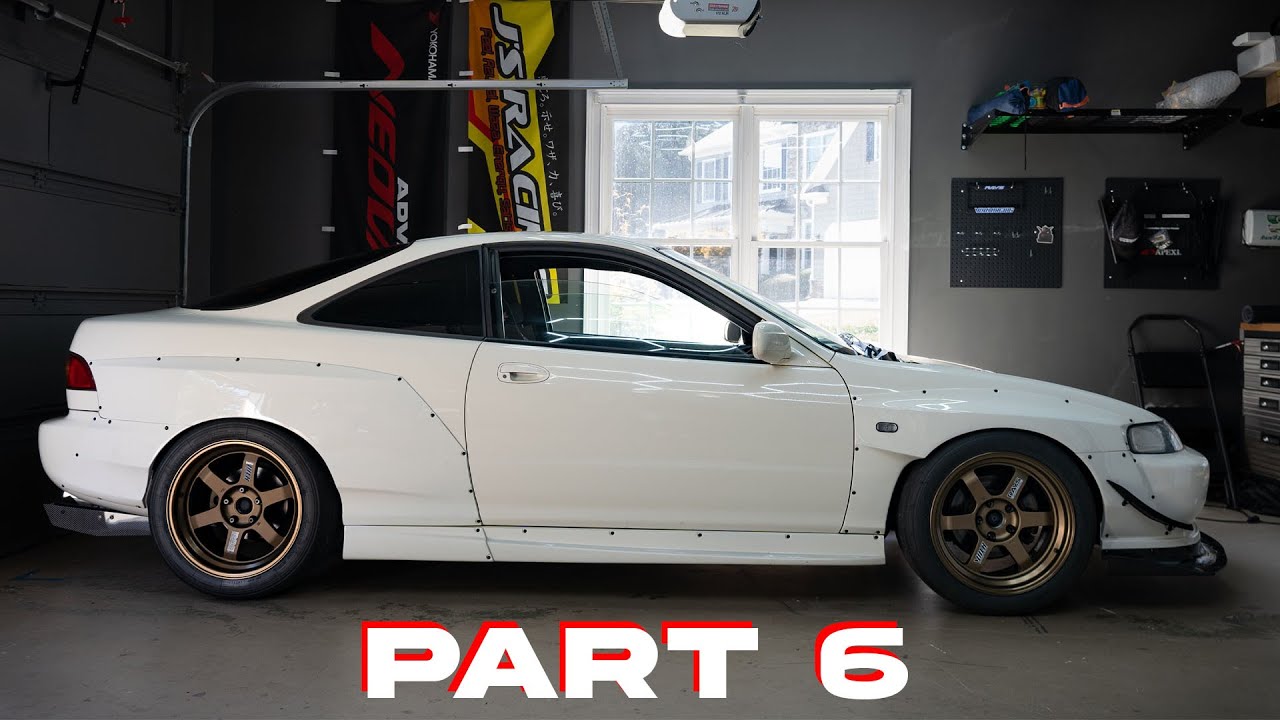 VARIS x HURTLING Widebody DC2 Type-R Build [Part 6] - YouTube