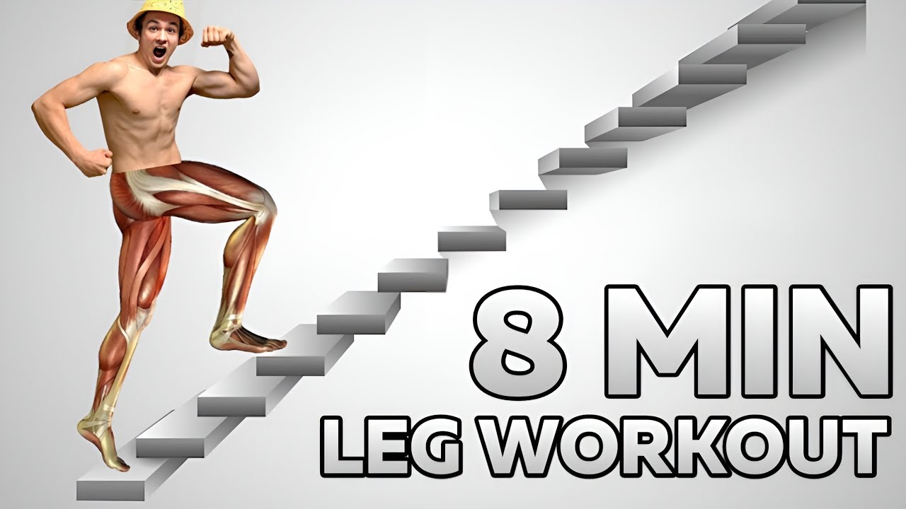 TRANSFORM YOUR LEGS in 7 Days | 8 minute home workout - YouTube