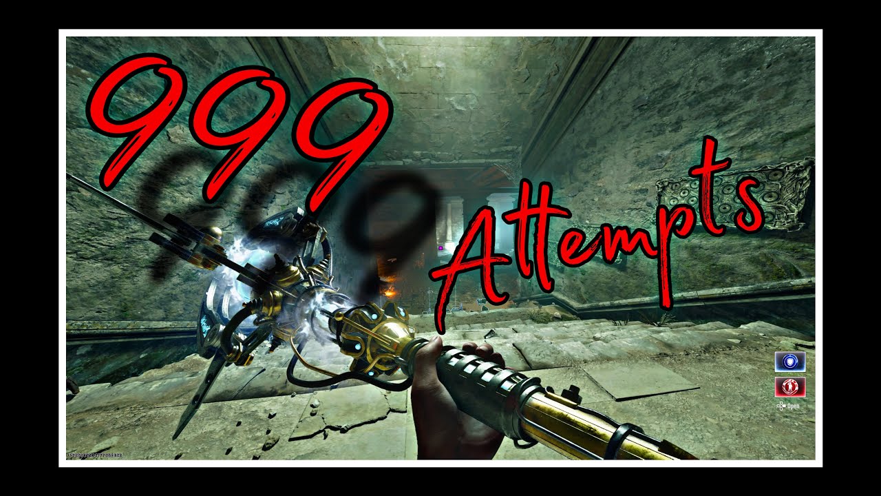 CALL OF DUTY BLACK OPS 6 - THE TOMB ROUND 999 ATTEMPTS ! - YouTube