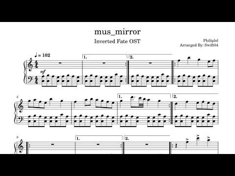 Inverted Fate: mus_mirror -Piano Cover- - YouTube