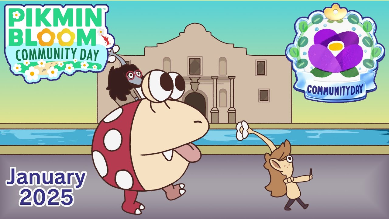 Pikmin Bloom Jan. 2025 Community Day w/ @silly_pau - Blue Camellia ...