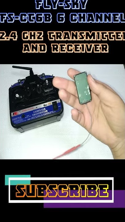 FLY SKY FS-CT6B 6 CHANNEL 2.4 GHZ TRANSMITTER AND RECEIVER #shorts ...
