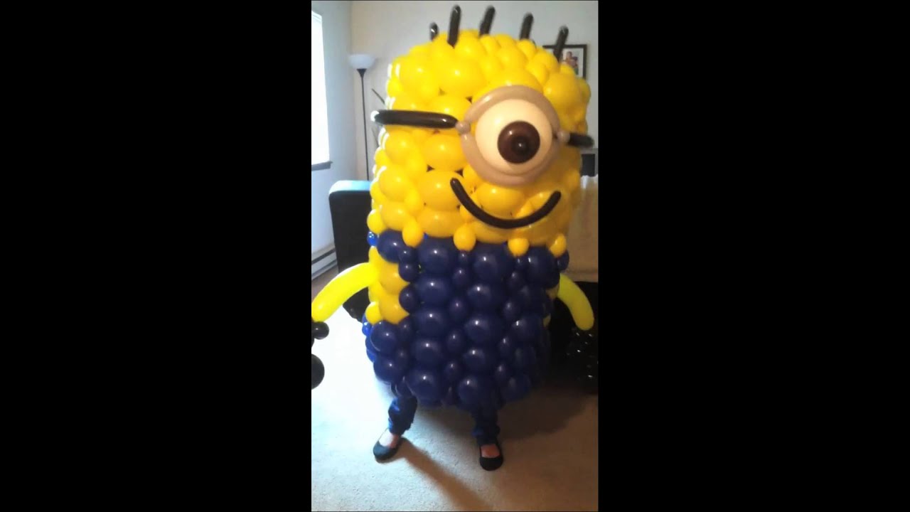 "Wobble" with the Balloon Minion - July 2014 - YouTube