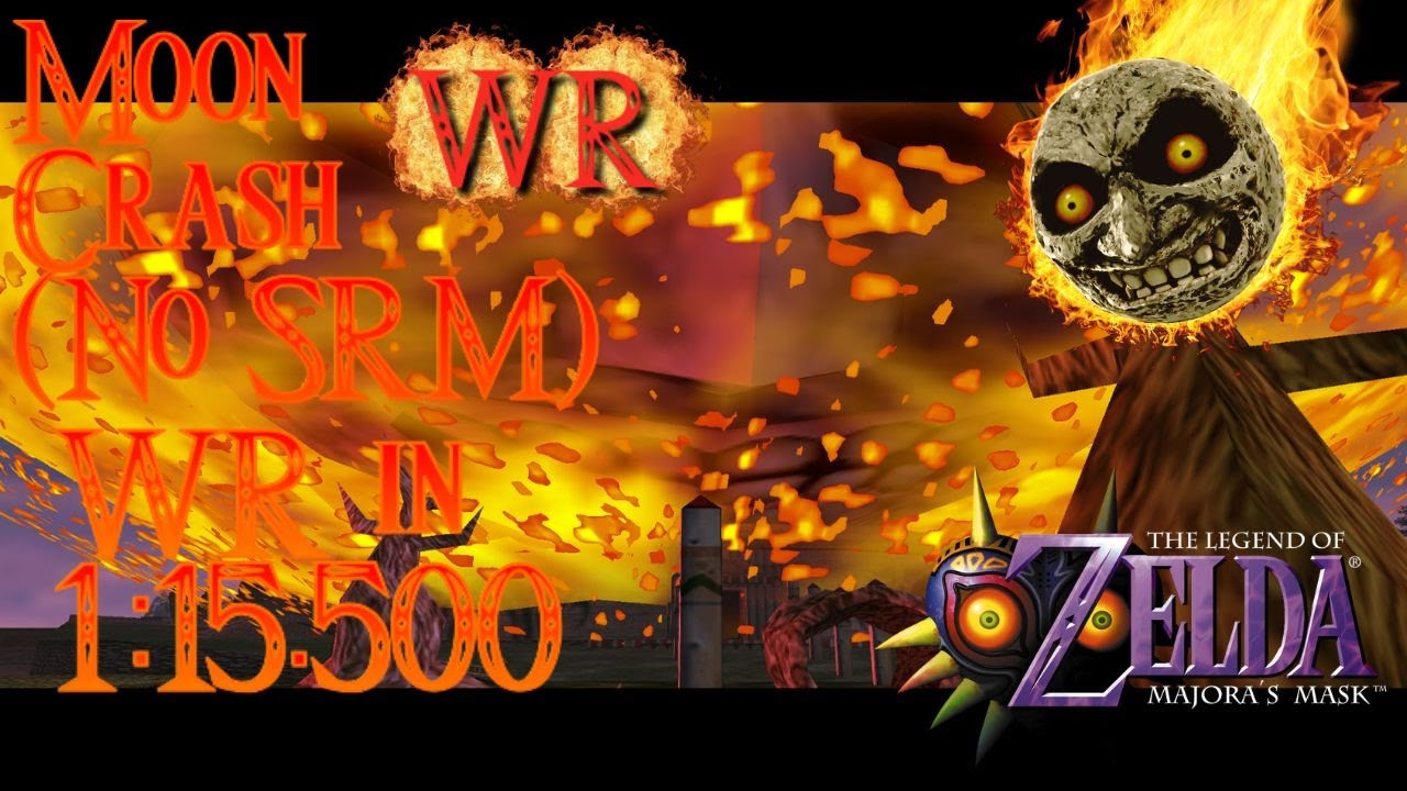 (World Record) TLoZ: Majora's Mask - Moon Crash speedrun in 1:15.500 - YouTube