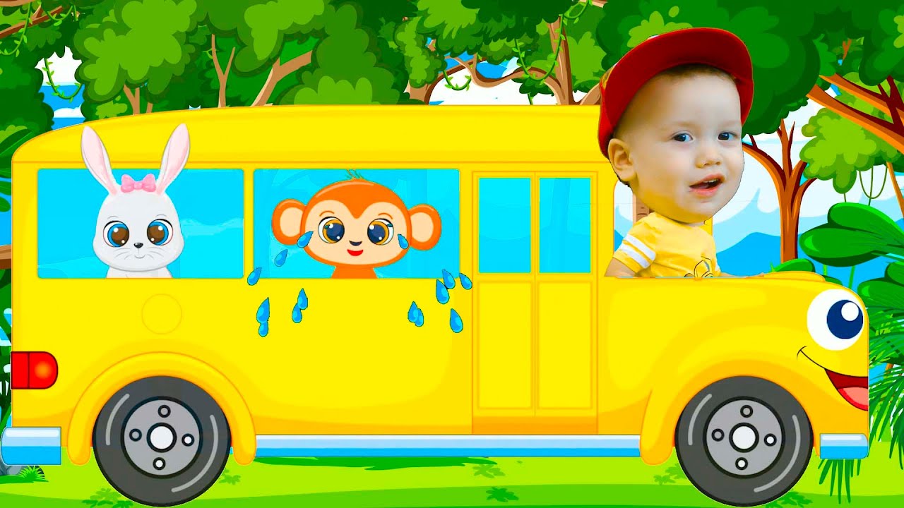 "In The Bus" song New Nursery Rhymes Children, Kids and Toddlers Songs ...