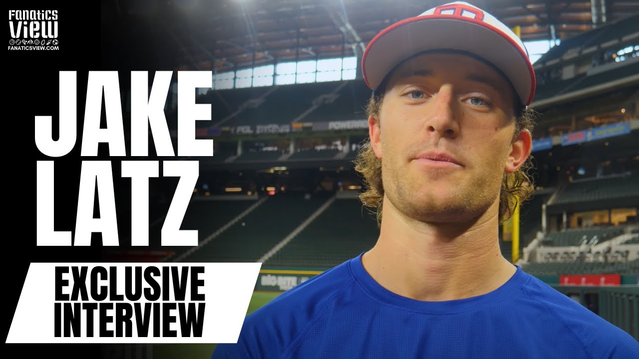 Jake Latz talks Emotions of Making Texas Rangers Roster, Journey in MLB ...