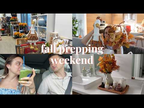 Prepping for Fall Weekend: HomeGoods + Target haul, Trader Joe's fall favorites, fall home decor