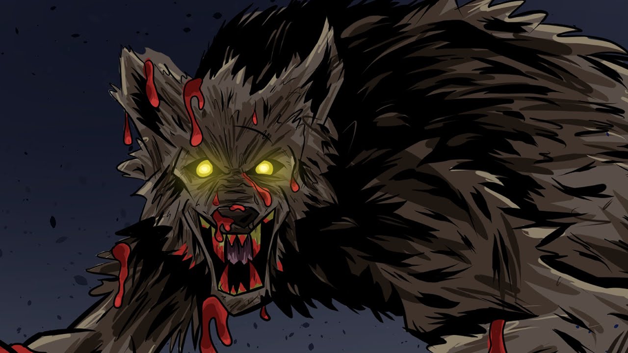 Werewolf drawing - Speedpaint - YouTube
