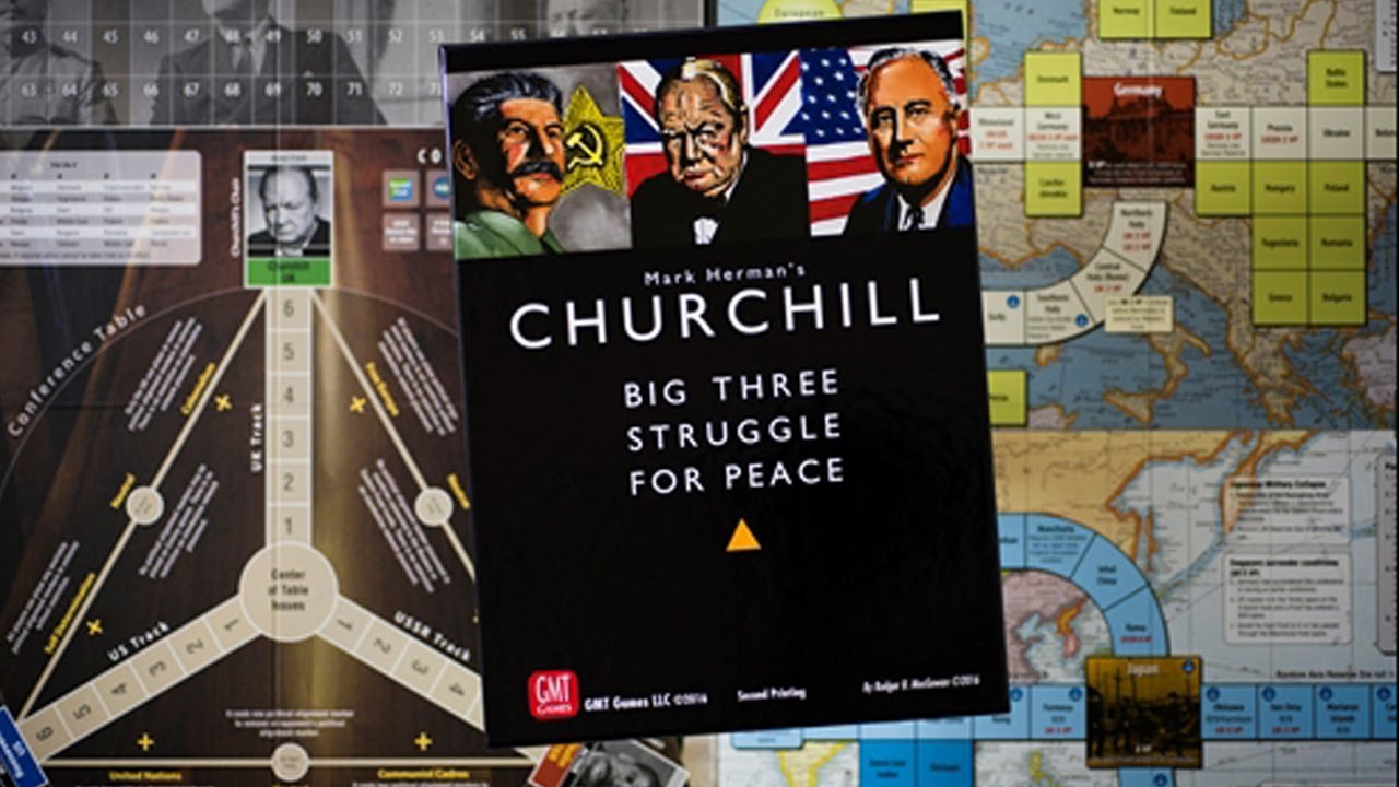 Churchill видео-правила игры. Tabletop Simulator - YouTube
