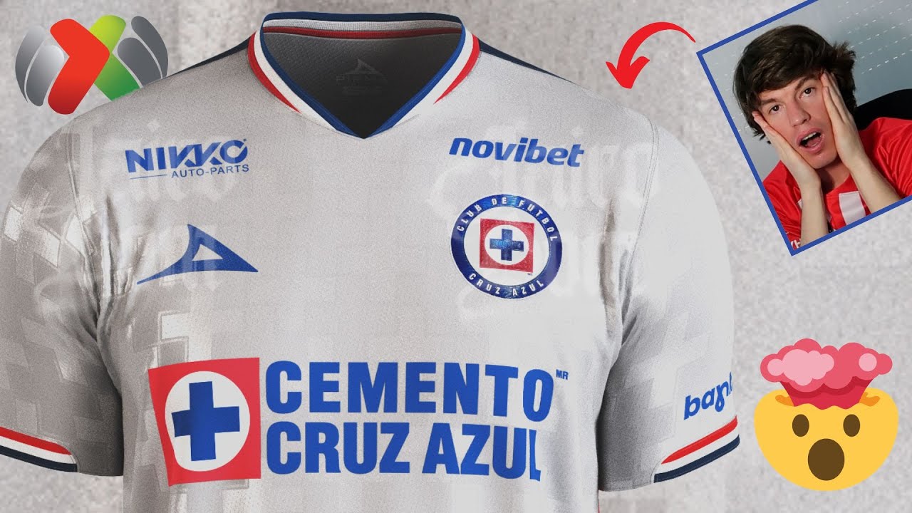 JERSEY VISITANTE de CRUZ AZUL 2025-2026 HECHO por PIRMA - YouTube