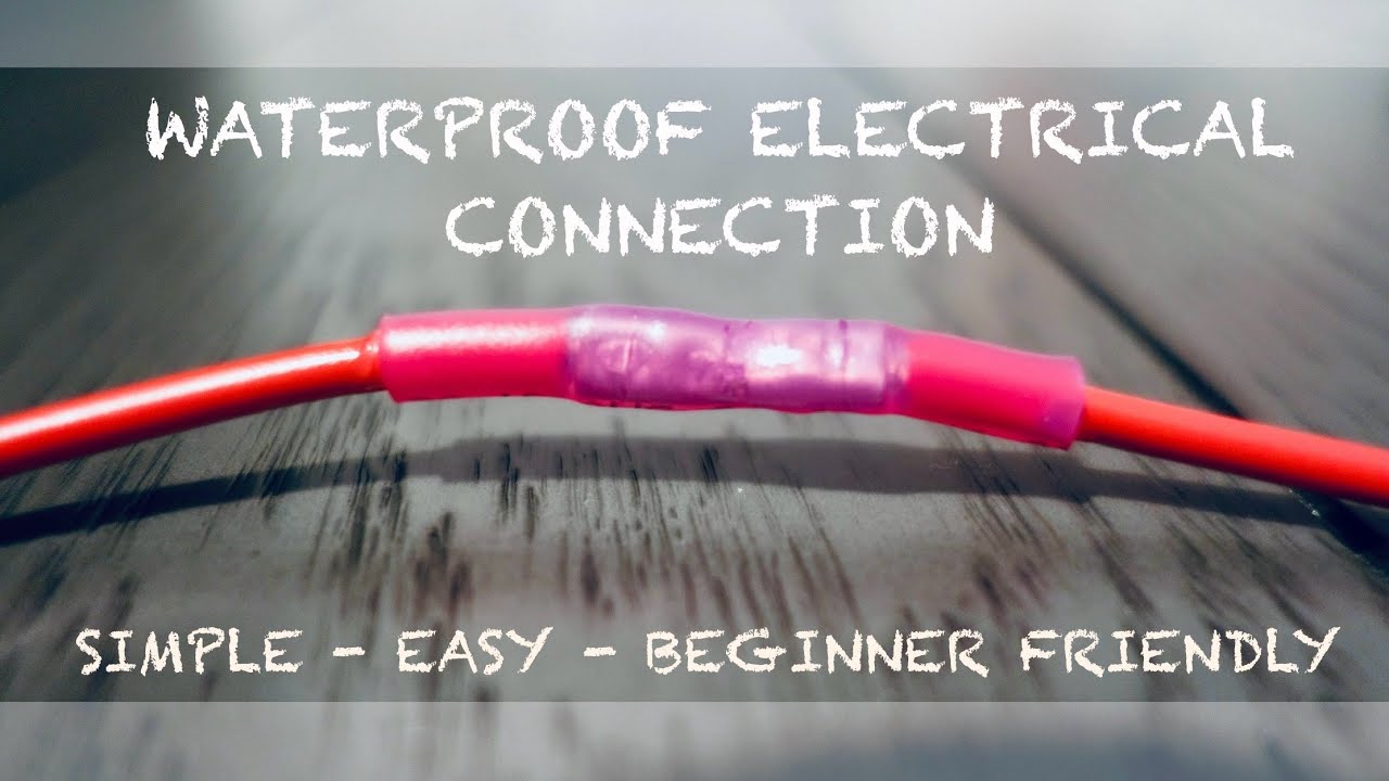 Easy Way To Make Waterproof Electrical Connection - Boat Wiring ...