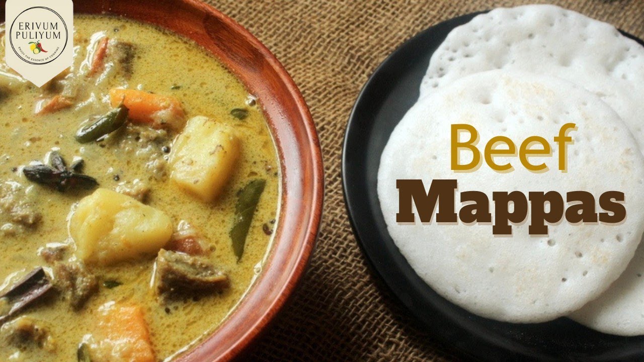Beef Mappas | അപ്പം ഉണ്ടാകുമ്പോഴേക്കും, ബീഫ് മപ്പാസ് റേഡി || Erivum ...