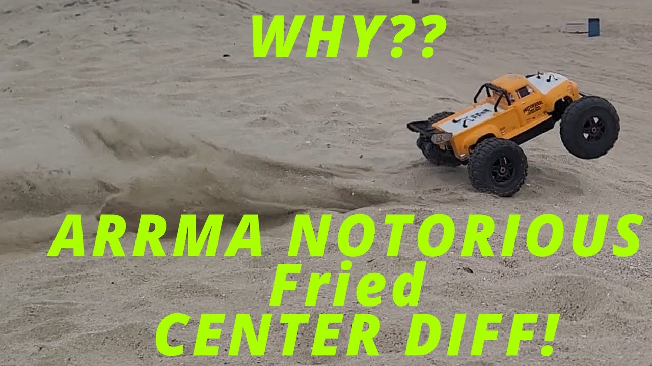 Why Did my ARRMA RC Car FRY the Center Diff? - YouTube