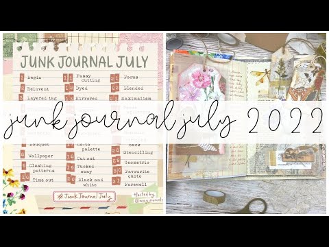 ✨ JUNK JOURNAL JULY 2022 ✨ Using my Favourite Supplies | ms.paperlover | 2022
