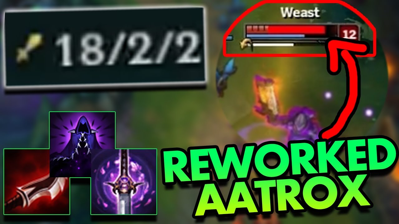 FULL LETHALITY REWORKED AATROX JUNGLE IS INSANE - PBE League of Legends ...