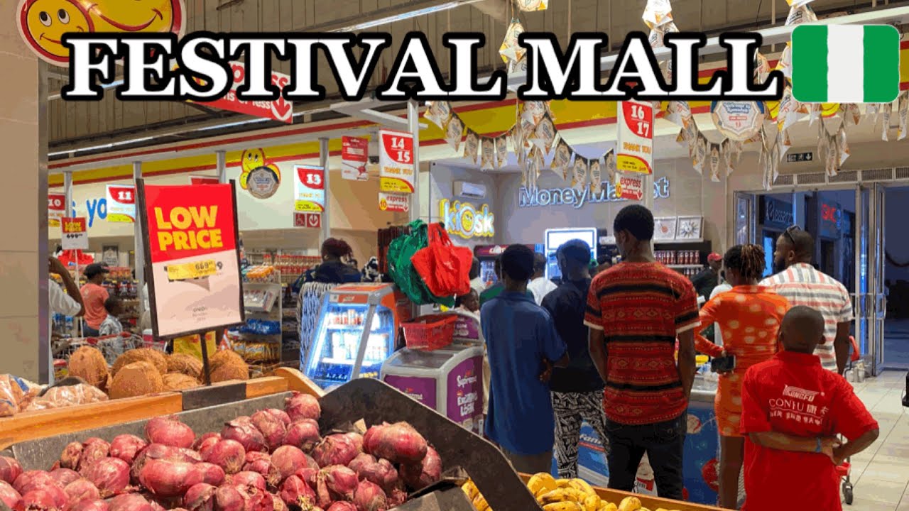 ONE OF THE BIGGEST SHOPPING MALL IN LAGOS, NIGERIA | FESTIVAL MALL ...