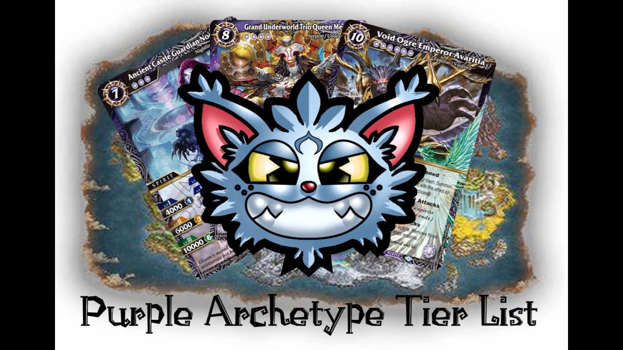 Archetype Tier List - Purple - YouTube