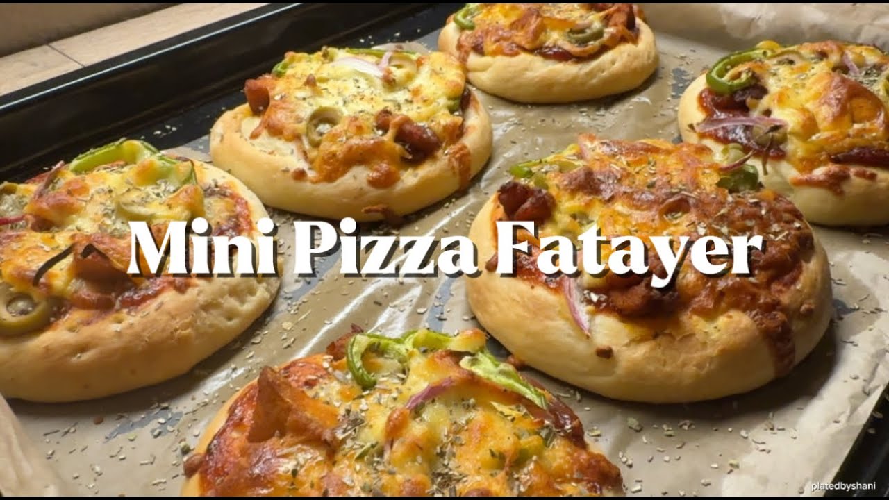 Mini Pizza Fatayer || Ramadan Series 🌙 || #pizza #minipizza ...