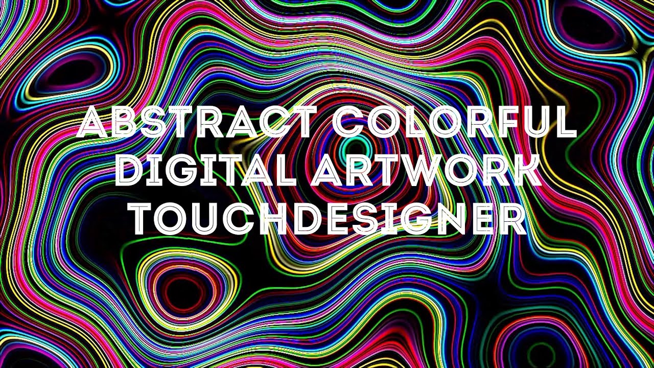 Touchdesigner Art - Perfect for Art Museum to Welcome Visitors - YouTube