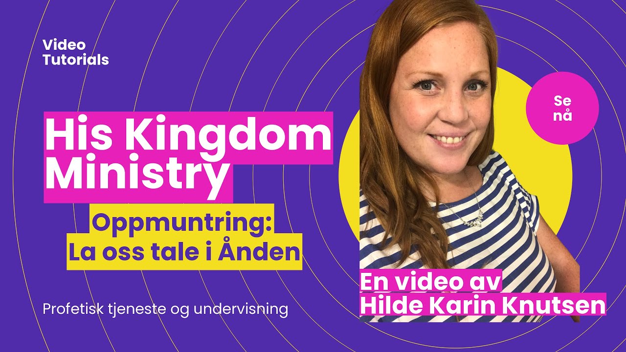 Oppmuntring: La oss tale i Ånden - YouTube