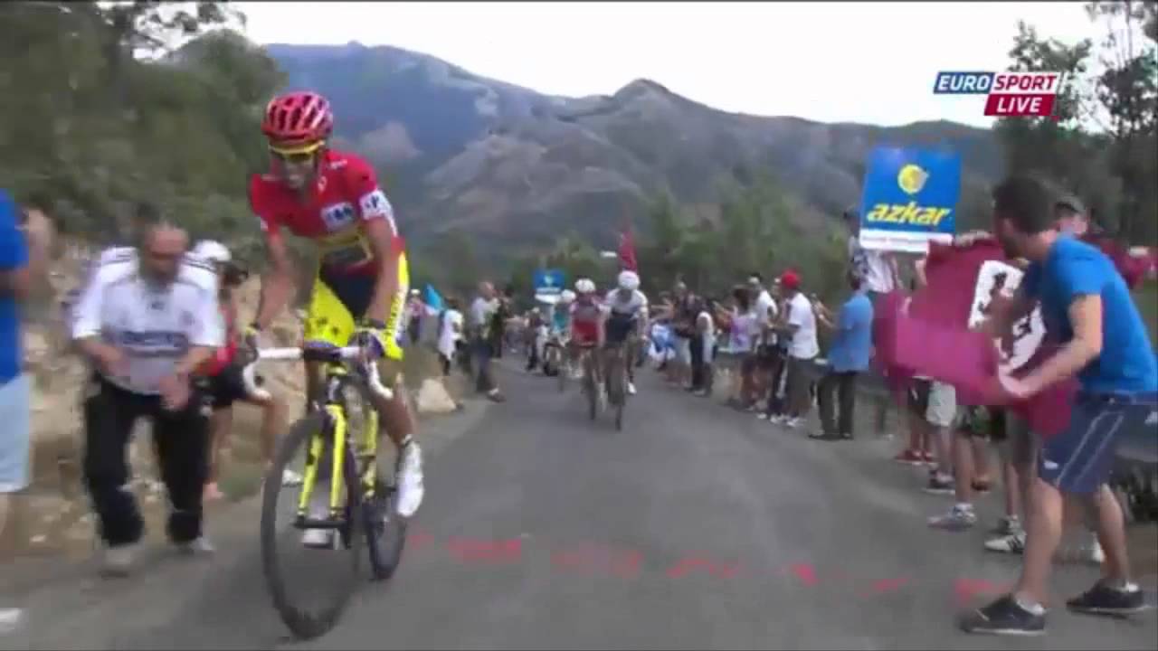 Alberto Contador's Attack best of Vuelta 2014 - YouTube