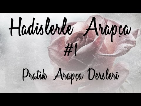 Hadislerle Arapça #1  / Allah dış görünüşe değil  gönüllere bakar | Arapça Dil Eğitimi