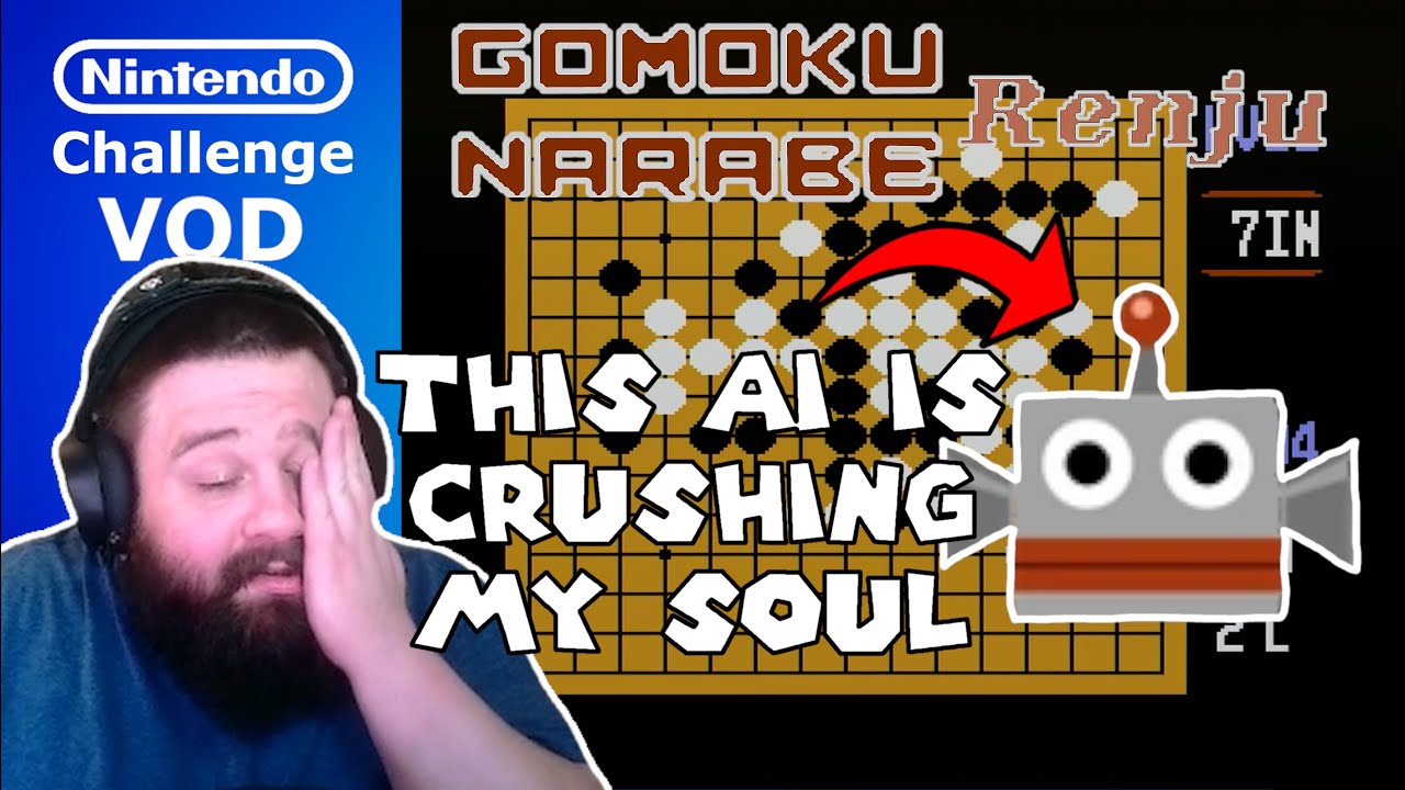 [VOD] Beating EVERY Nintendo Game - Gomoku Narabe Renju (Game #53 ...