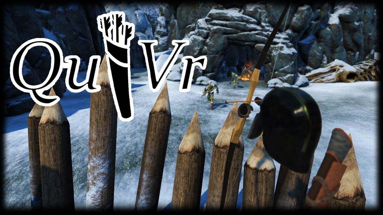 ARCHERY CASTLE DEFENCE! QuiVR Gameplay with HTC Vive - YouTube