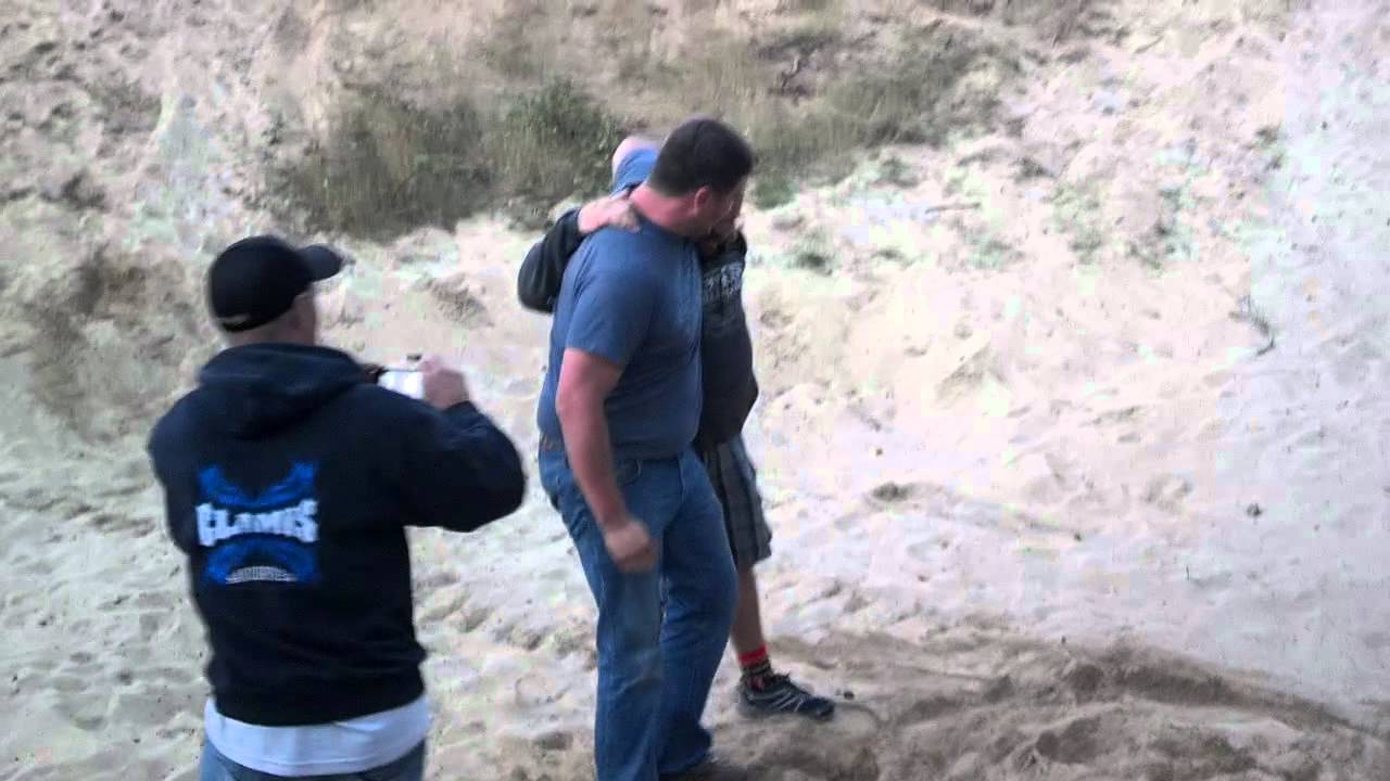 Tazed at dunes camp david coos bay or - YouTube