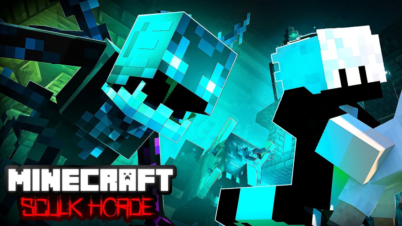Can I Survive SCULK HORDE in Minecraft? - YouTube