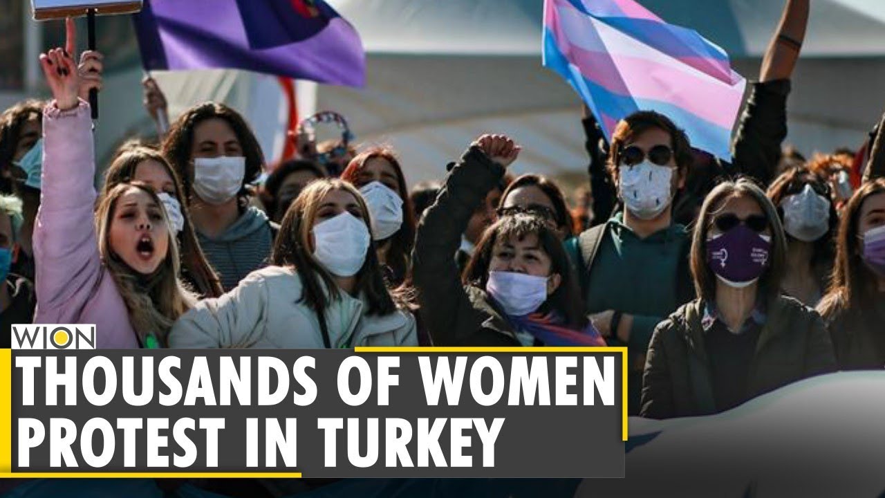 Protests In Turkey As It Withdraws From Treaty To Prevent Violence