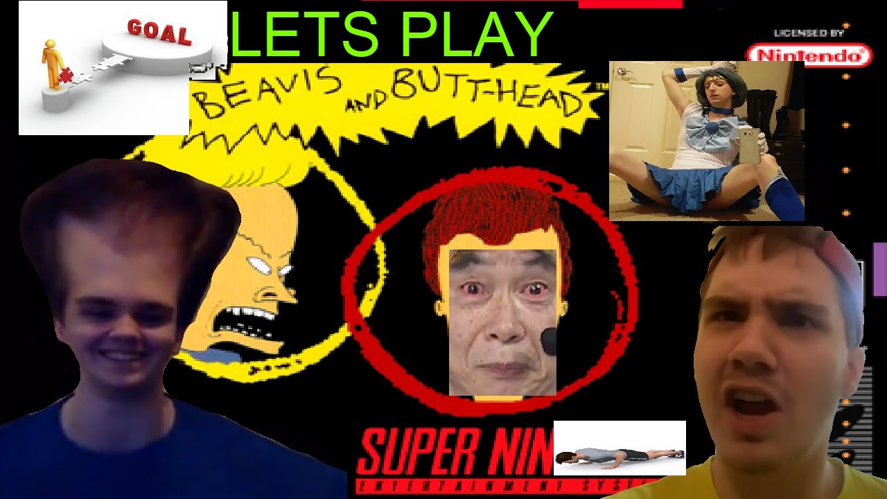 Let's play: Beavis and Butthead (SNES) (Featuring: Real Life Beavis ...