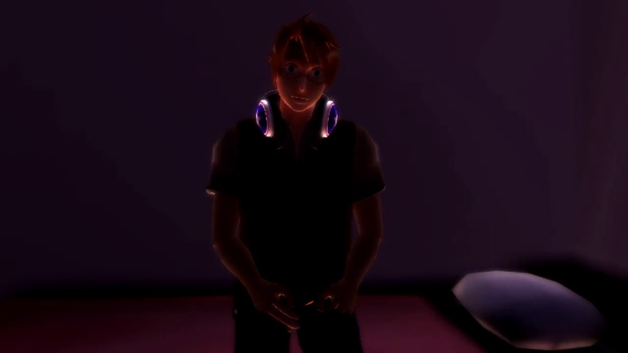 [MMD] Watching scary movies alone... - YouTube