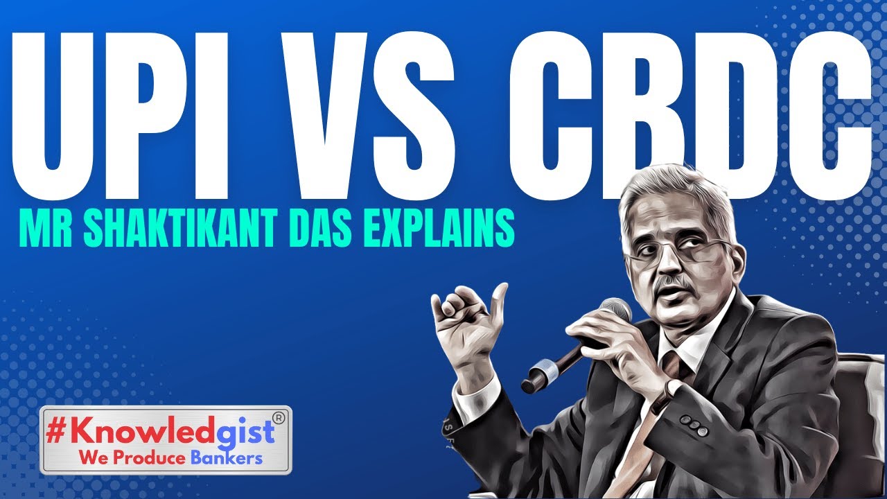 What's The Difference Between UPI & CBDC? | Answer By Mr Shaktikanta ...