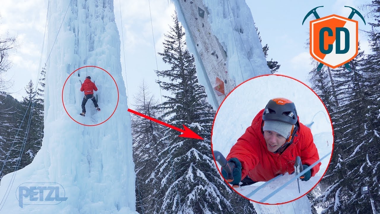 Matt Climbs A HUGE Ice Climbing Tower | Climbing Daily Ep.1626 - YouTube