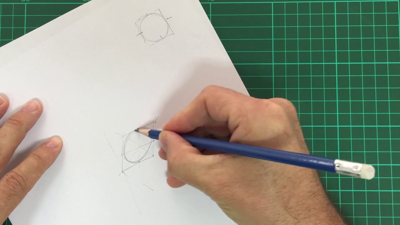 Product Design Sketching Basics 9 - Isometric Cylinders - YouTube