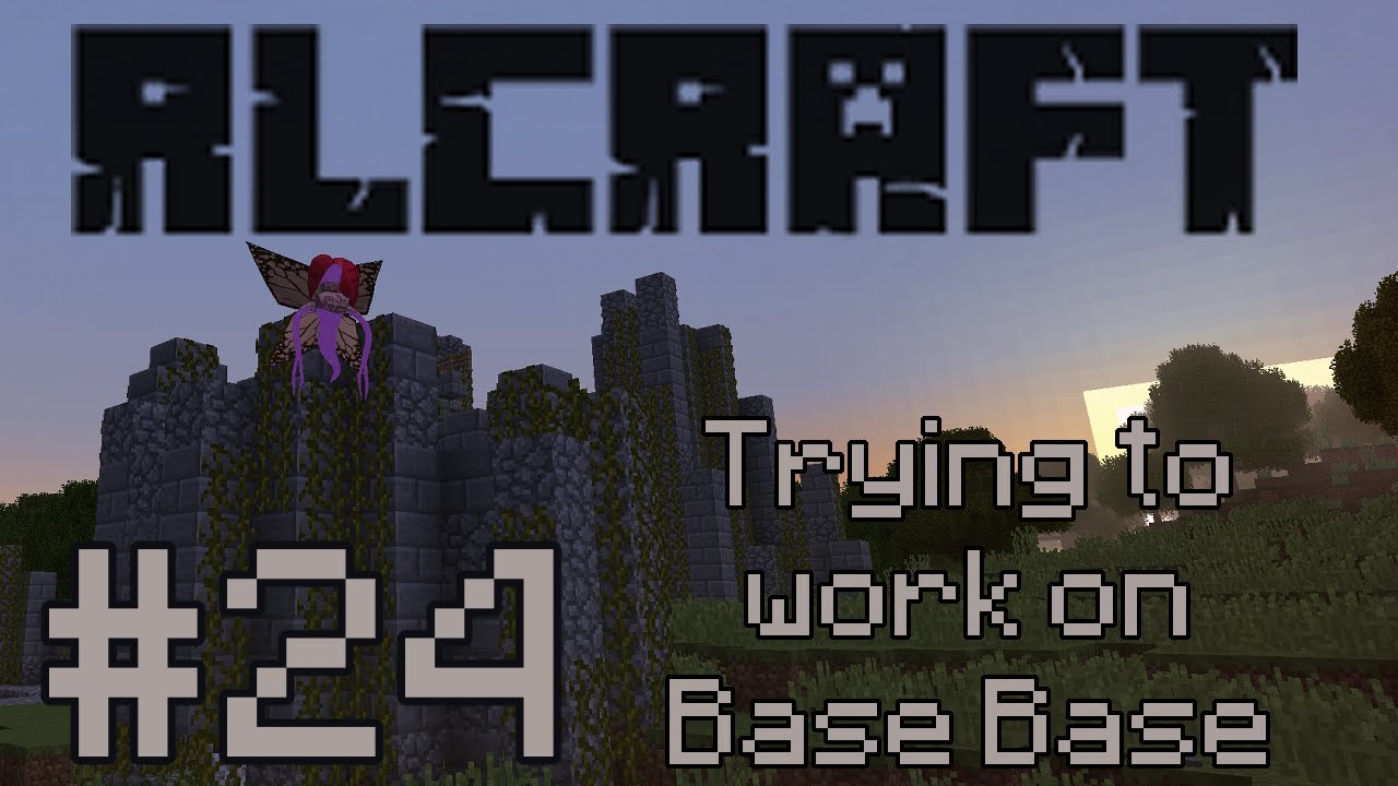 Let's Play RLCraft - 24 - Trying to work on Base Base - YouTube