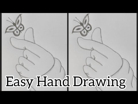 Easy Drawing || Easy Hand Drawing Step by Step - YouTube