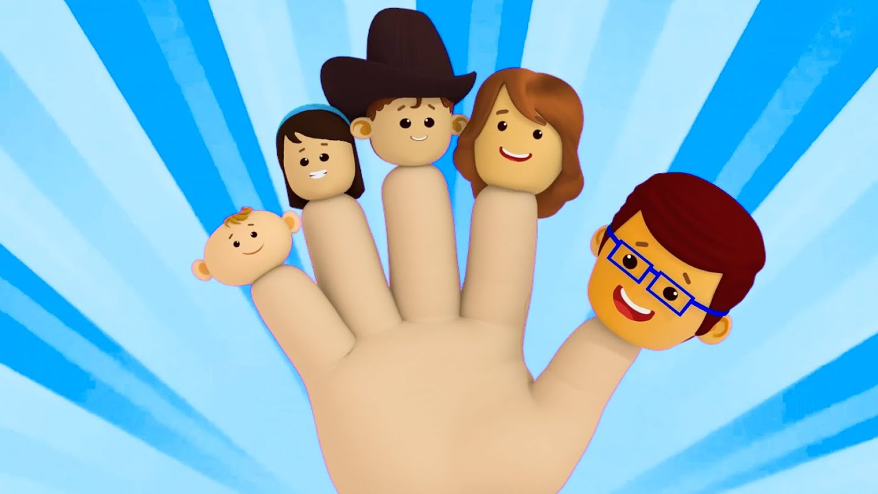 Finger Family Nursery Rhyme for Toddlers - YouTube