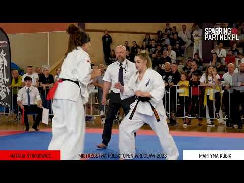 Martyna Kubik vs Natalia Stachowicz - Mistrzostwa Polski Seniorów Open, Wrocław 2023