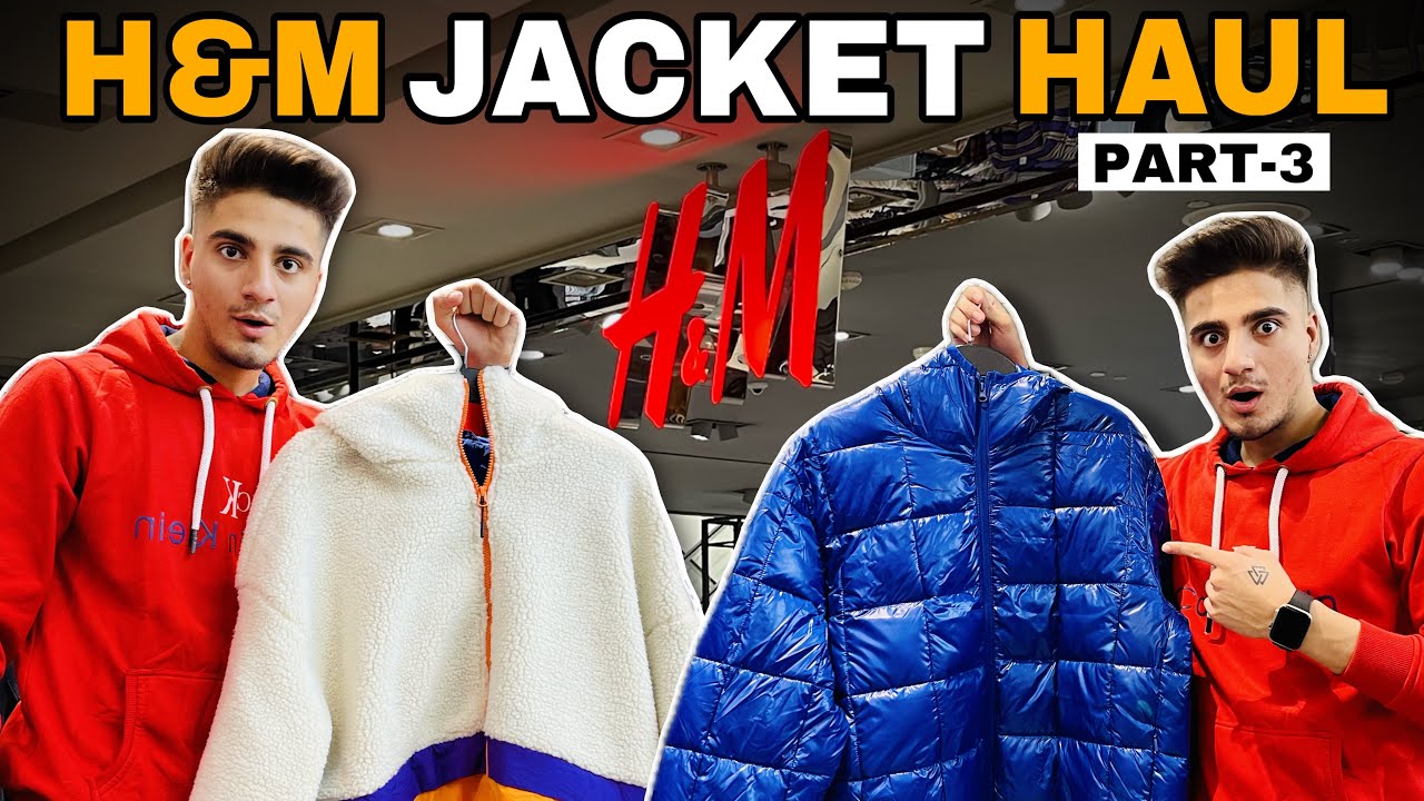 H&M Jacket Haul | Jacket Shopping Haul For Men | Part-3 - YouTube