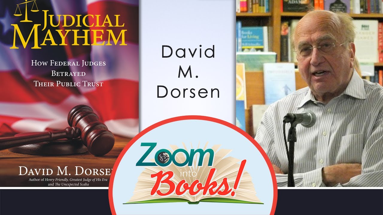 David Dorsen, Award-Winning Author- Judicial Mayhem - YouTube