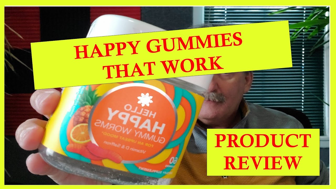 OLLY HAPPY GUMMY WORMS PRODUCT REVIEW GUMMYS THAT WORK - YouTube