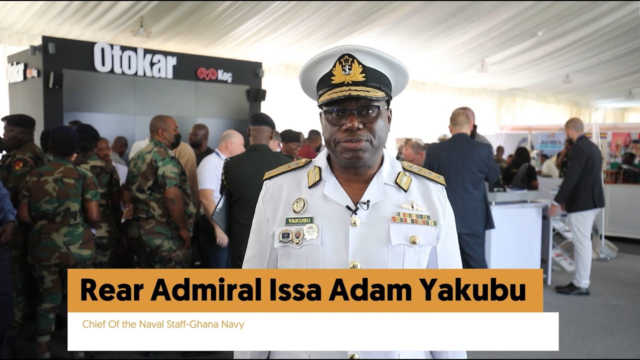 Rear Admiral Issa Adam Yakubu - Chief Of the Naval Staff, Ghana Navy ...