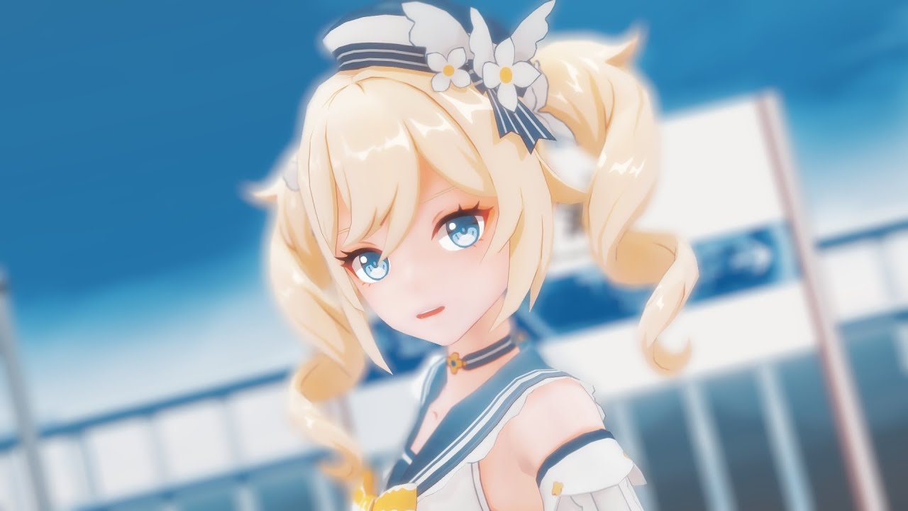 【Genshin Impact MMD】Barbara【Higher】 - YouTube